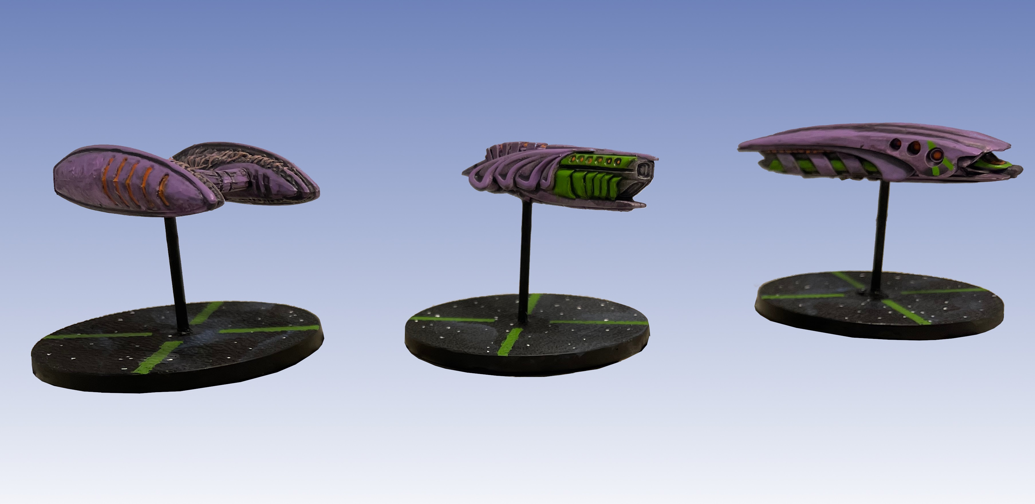 My Project: Scratch built biological alien starships
