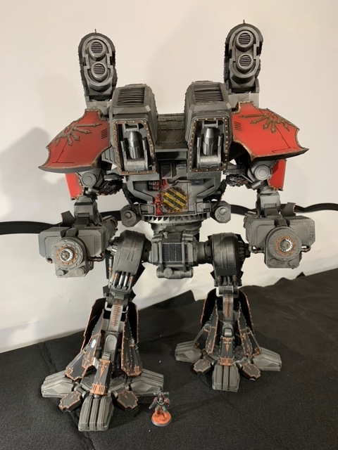 Showcase: Papercraft 40k Titan by Hammer_Forged_Painting