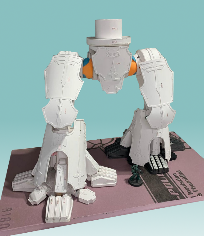 Showcase: Papercraft 40k Titan by Hammer_Forged_Painting