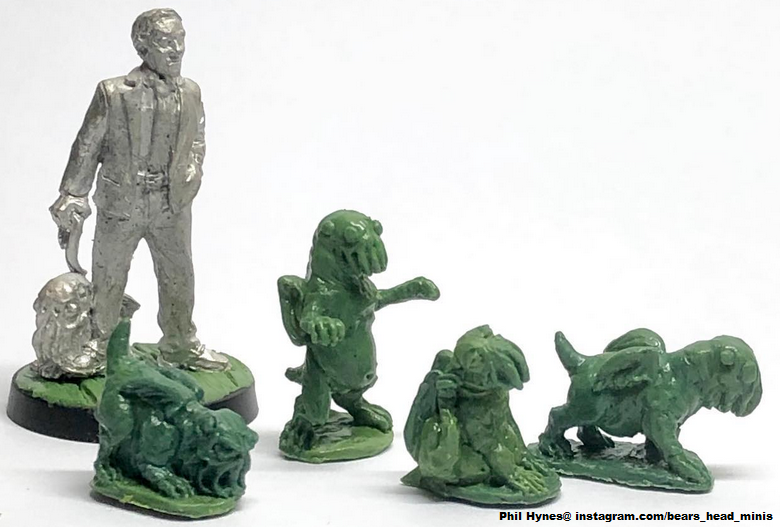 Shoutout: Miniature sculptures of Phil Hynes