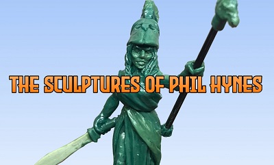 Shoutout: Miniature sculptures of Phil Hynes