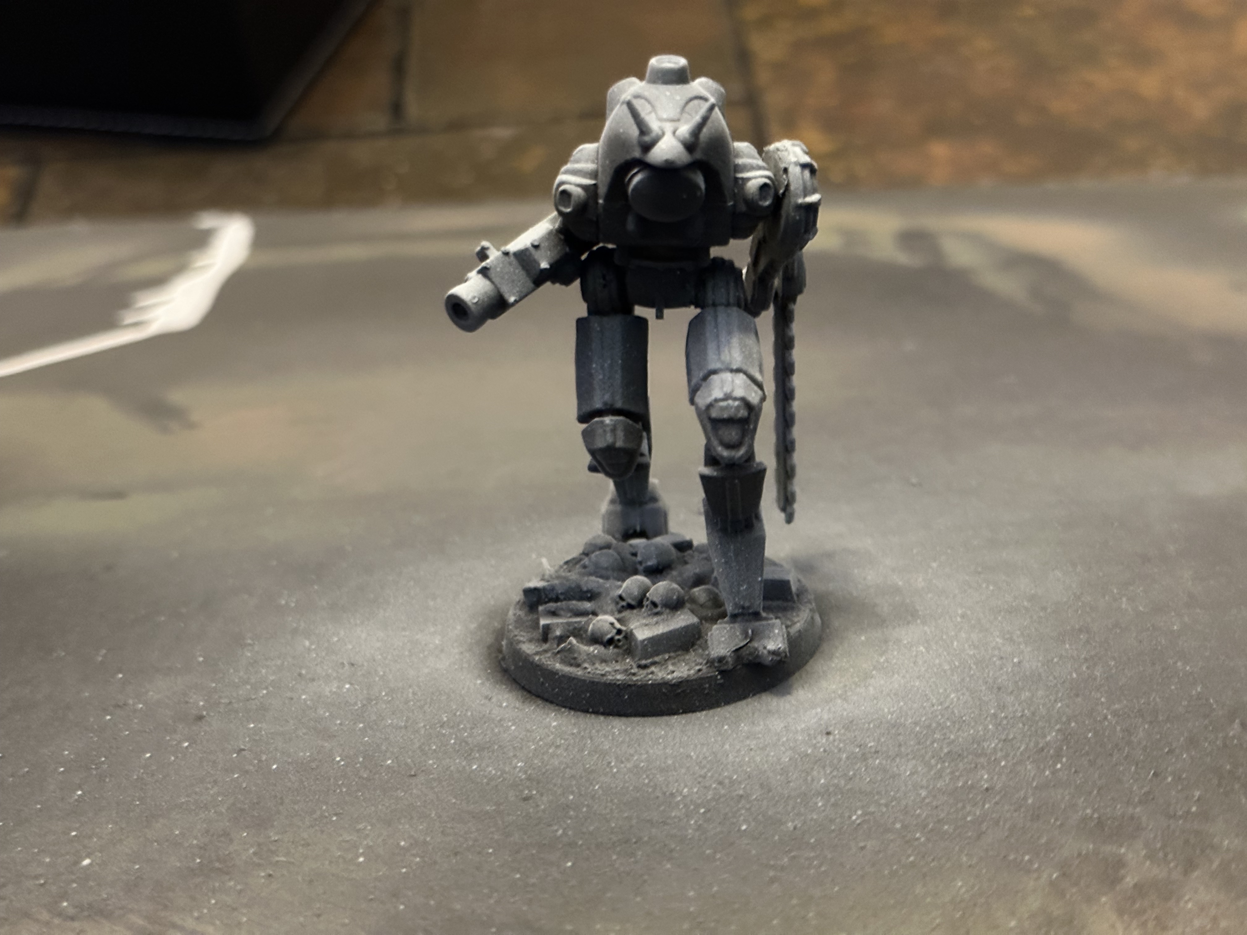 Scratch built wandering robot