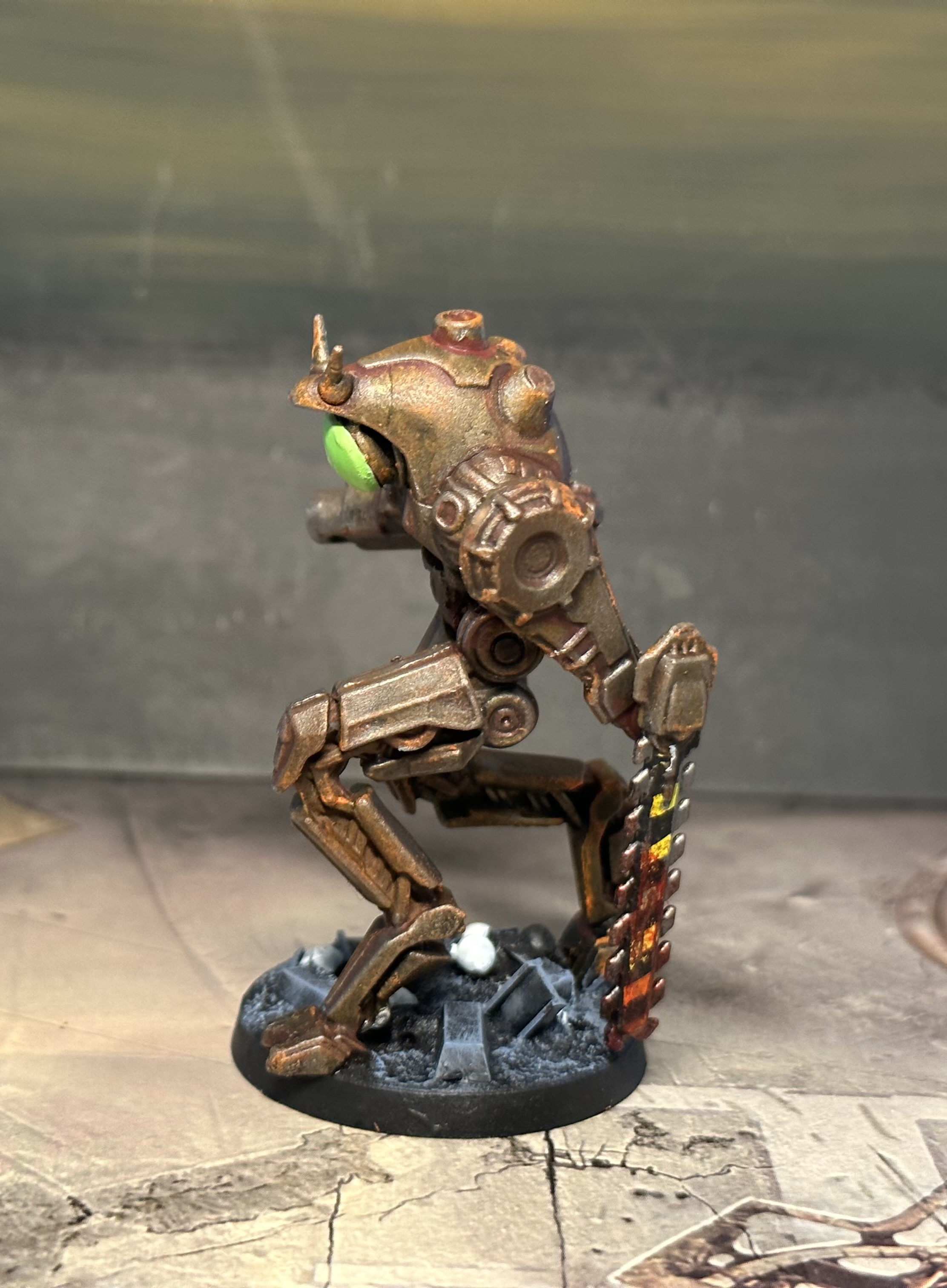 Scratch built wandering robot