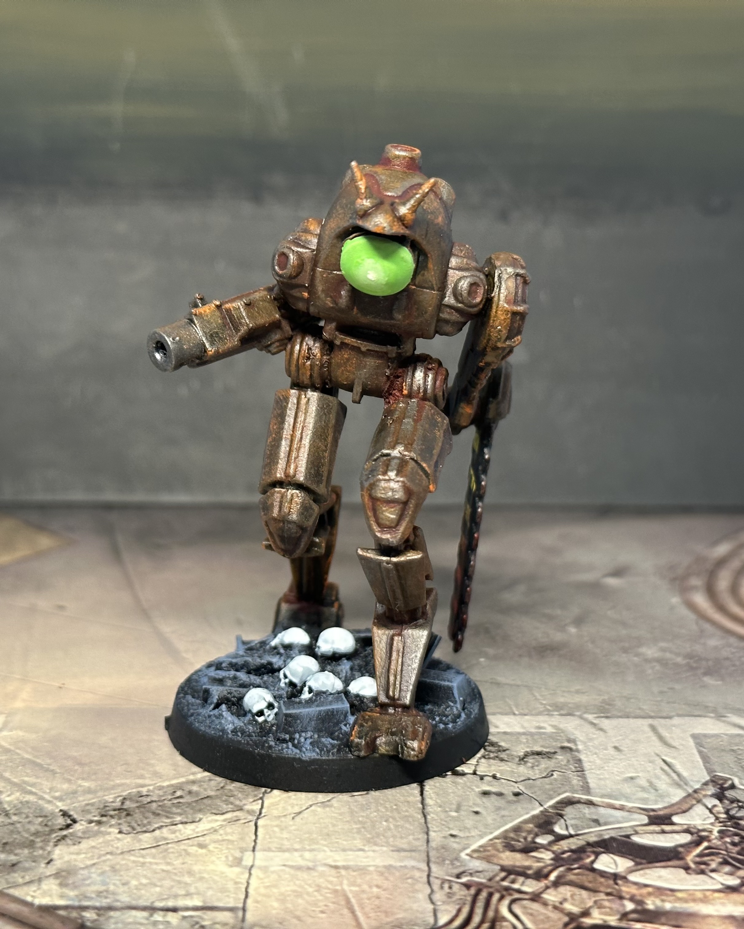 Scratch built wandering robot